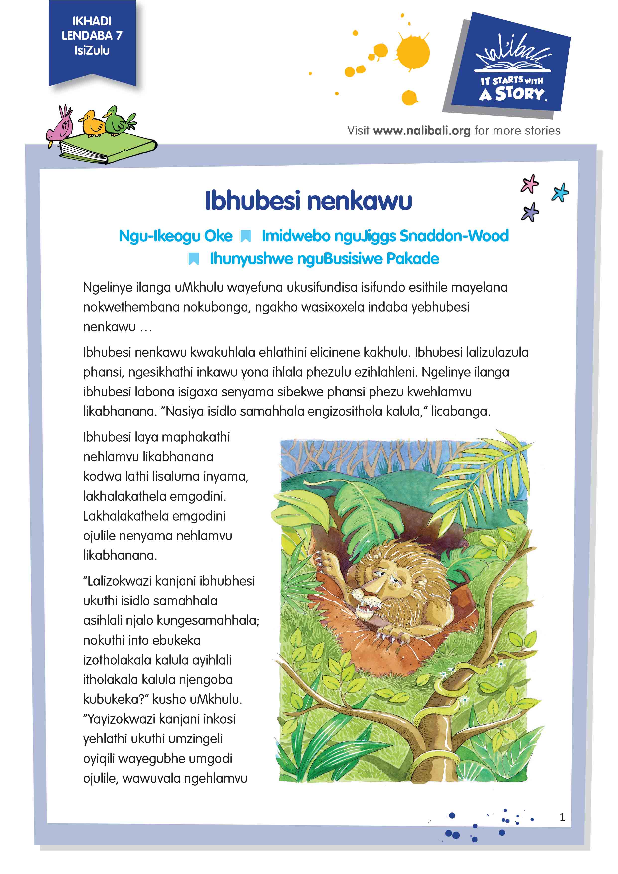 IsiZulu Stories